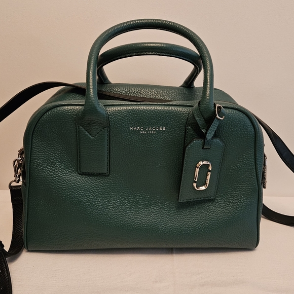 Marc Jacobs | Bags | Marc Jacobs Pebbled Calfskin Bauletto Tote W ...